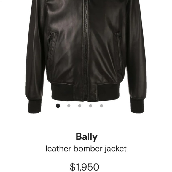 Bally | Jackets & Coats | Bally Lightweight Reversible Bomber Jacket ...